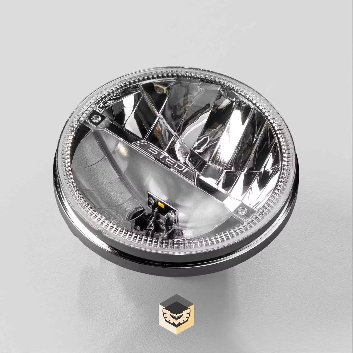Stedi 7 inch Homage LED Headlight - Chrome (3000K)