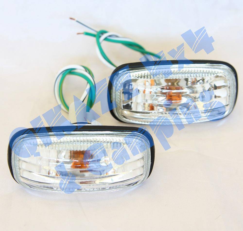 Clear Guard Indicator for Nissan Patrol GQ - Pair