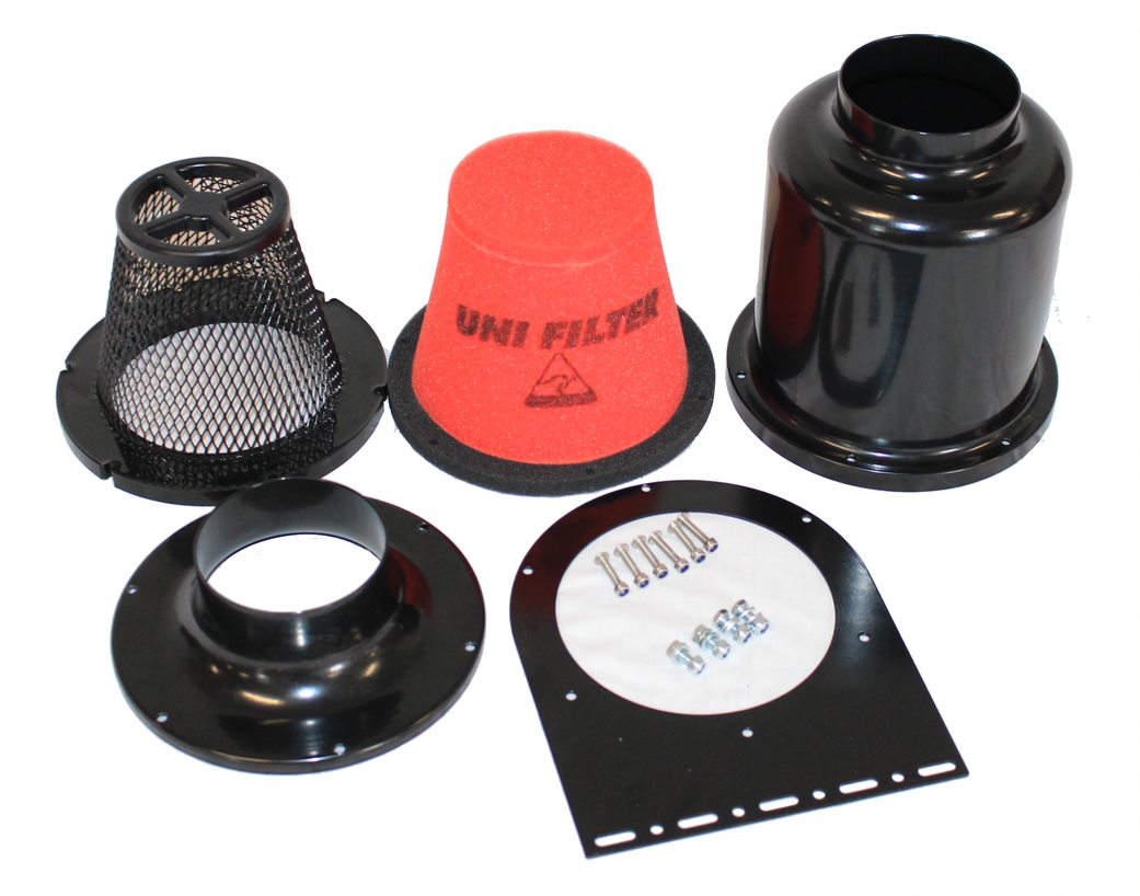 Unifilter Rampod Powerbox 100mm / 4" Universal Airbox