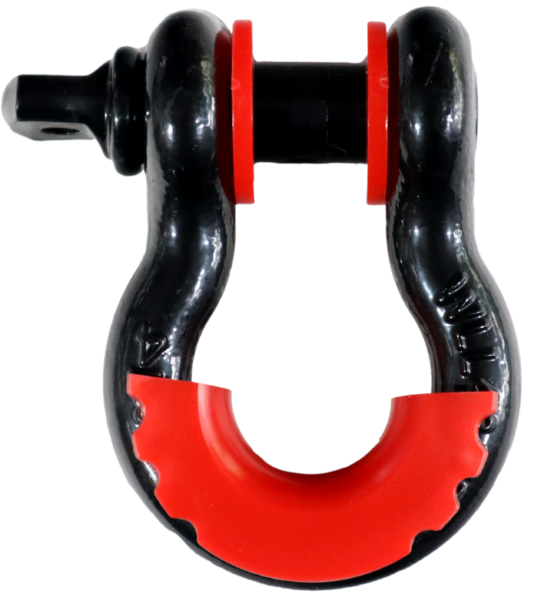 Carbon 20m 8T Winch Extension Strap and 2 x Bow Shackle Combo Deal ...