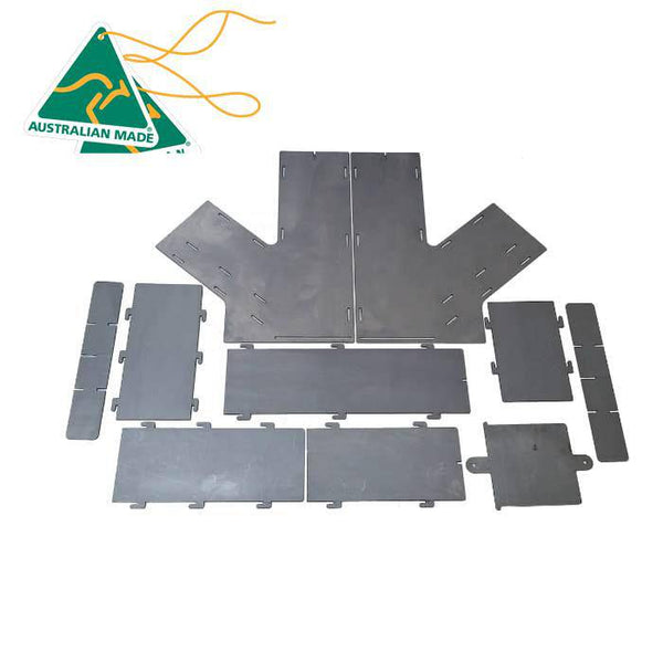 Ezy Rocket Stove - Flat Packed and Aussie Made