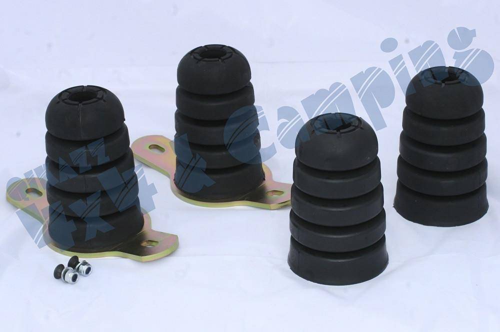 QIKAZZ Complete Bump Stop Extension Kit for Nissan GQ / GU - Suits 3"