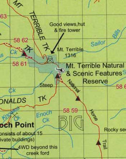 Rooftop's Jamieson Licola Adventure Map