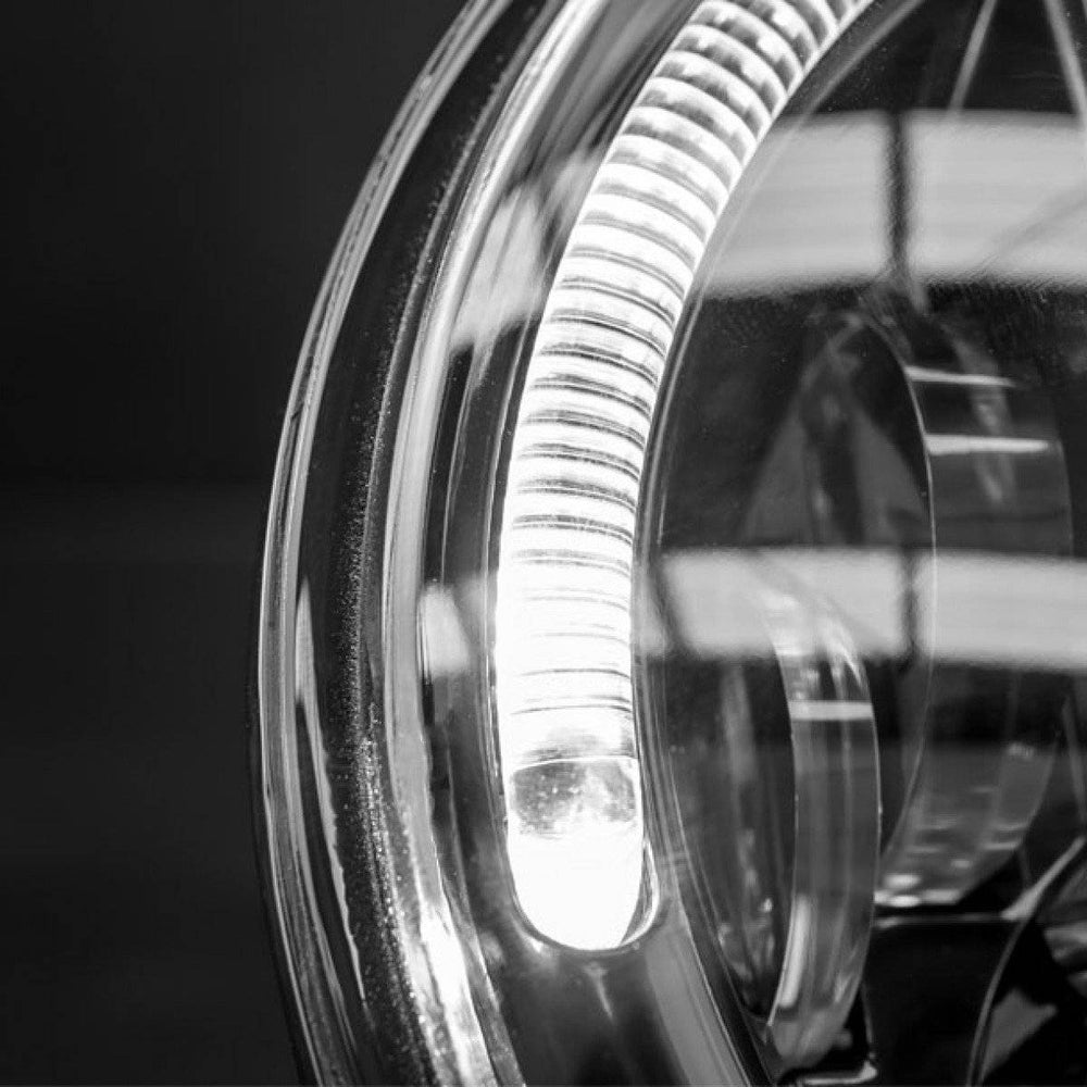 Stedi 7 inch CARBON LED Headlight for GQ Patrol, Jeep Wrangler & Landc